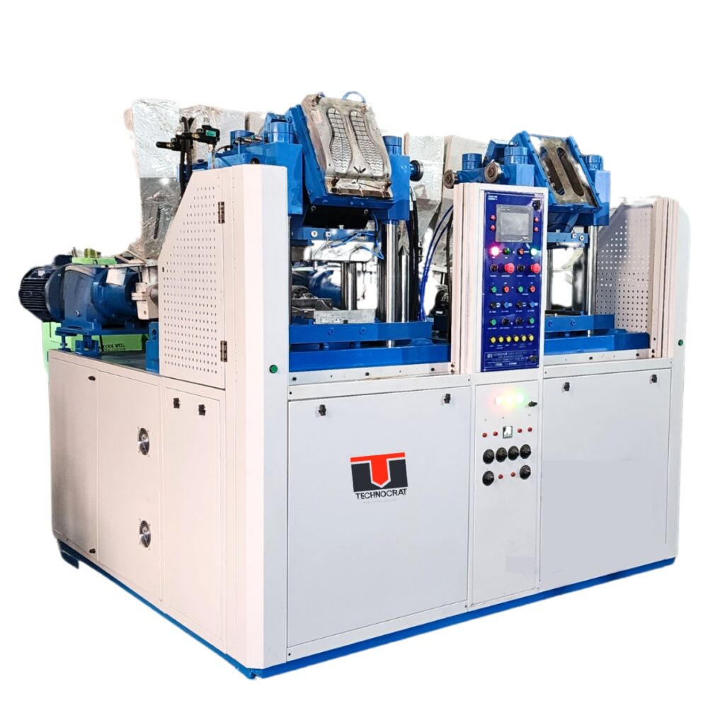 Triple Colour Sole Making Machine TC – 100 – Technocrat Mouldings